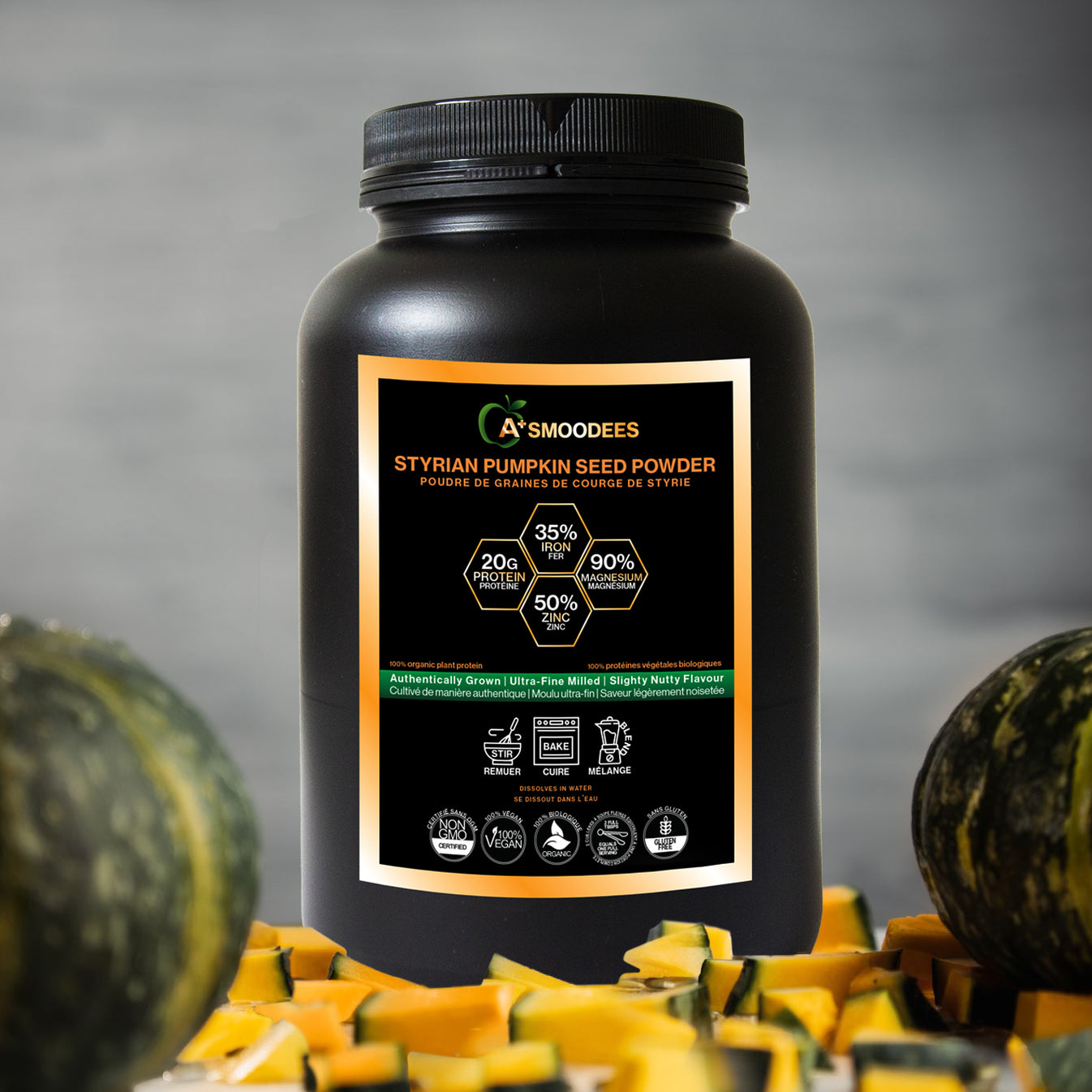 Pumpkin Seed Powder – A+ Smoodees